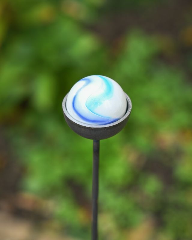'Arctic' Suncatcher Garden Stake | Black Country Metalworks