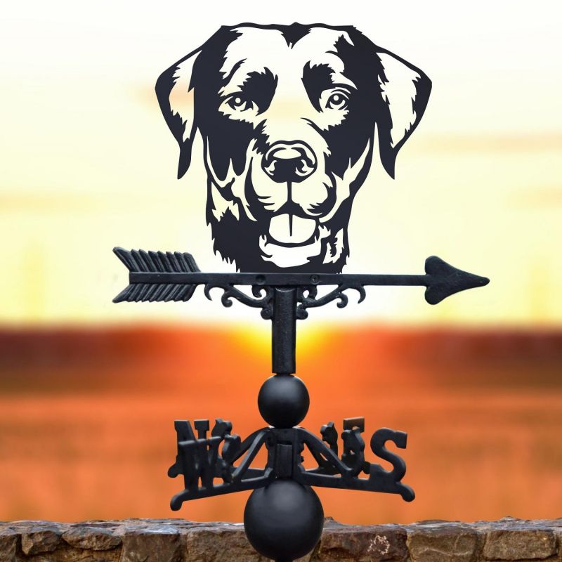 'Labrador' Weathervane | Black Country Metalworks