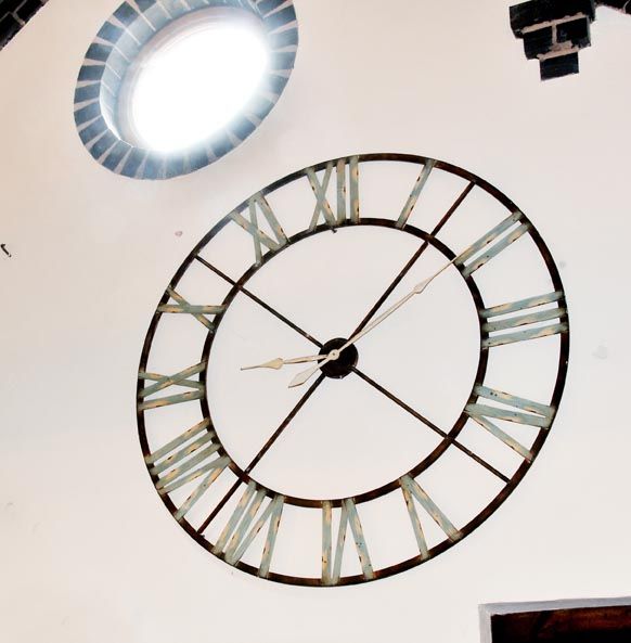 Giant wall clock | Black Country Metalworks
