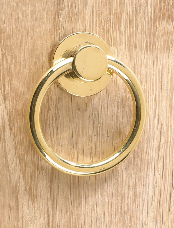 Modern Style Ring Cabinet Handle | Black Country Metalworks