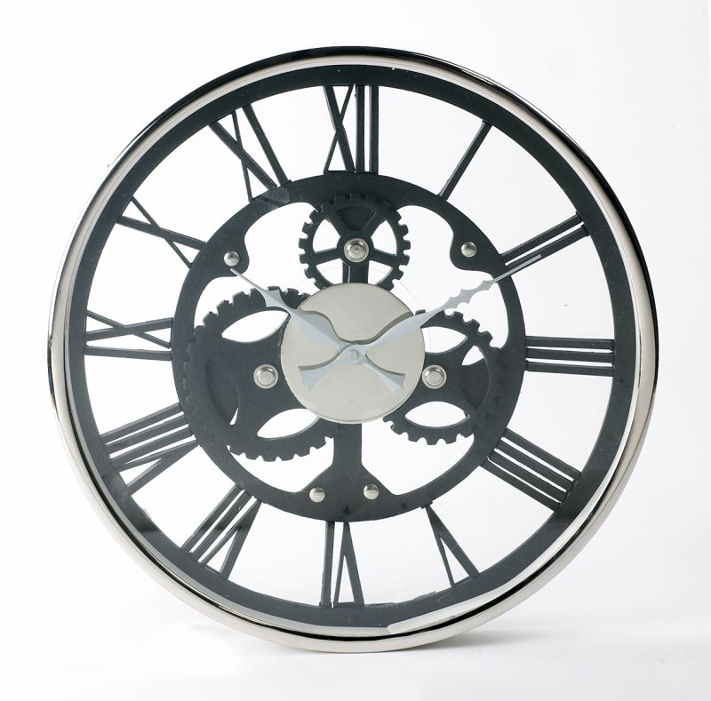 Mechanism Wall Clock | Black Country Metalworks