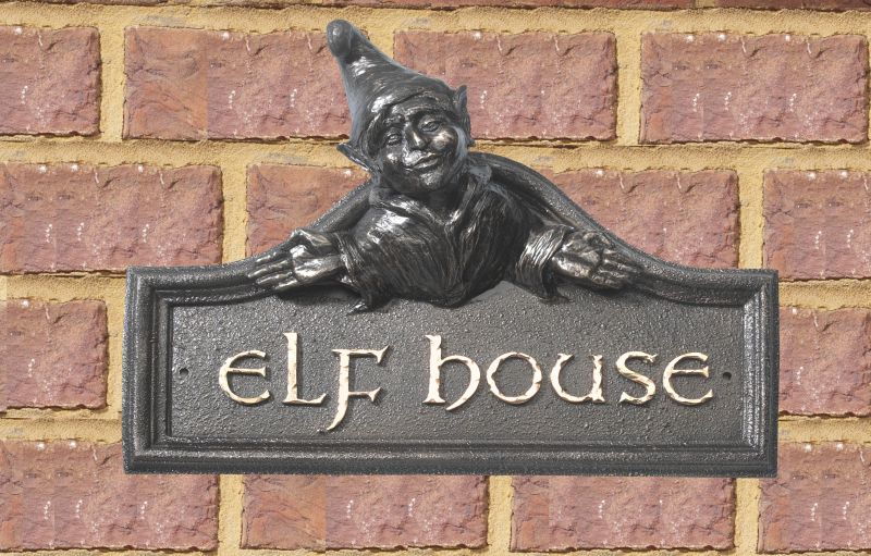 Rectangular House Name Signs | Black Country Metalworks