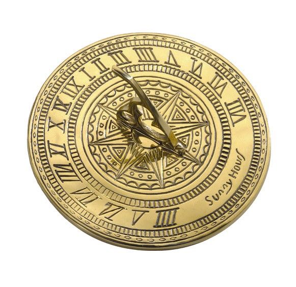 Free-Standing Verdigris Sundial & Column | Black Country Metalworks