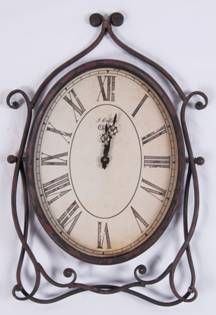 “Mariners Map” Wall Clock | Black Country Metalworks