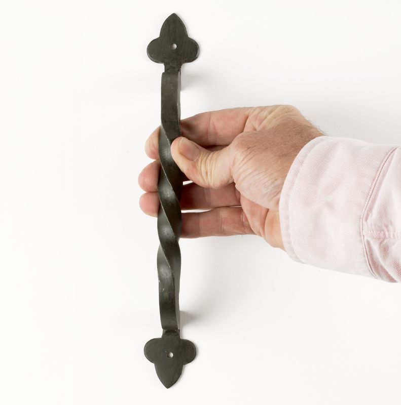 Ornate Medieval Style Pull Handle | Black Country Metalworks