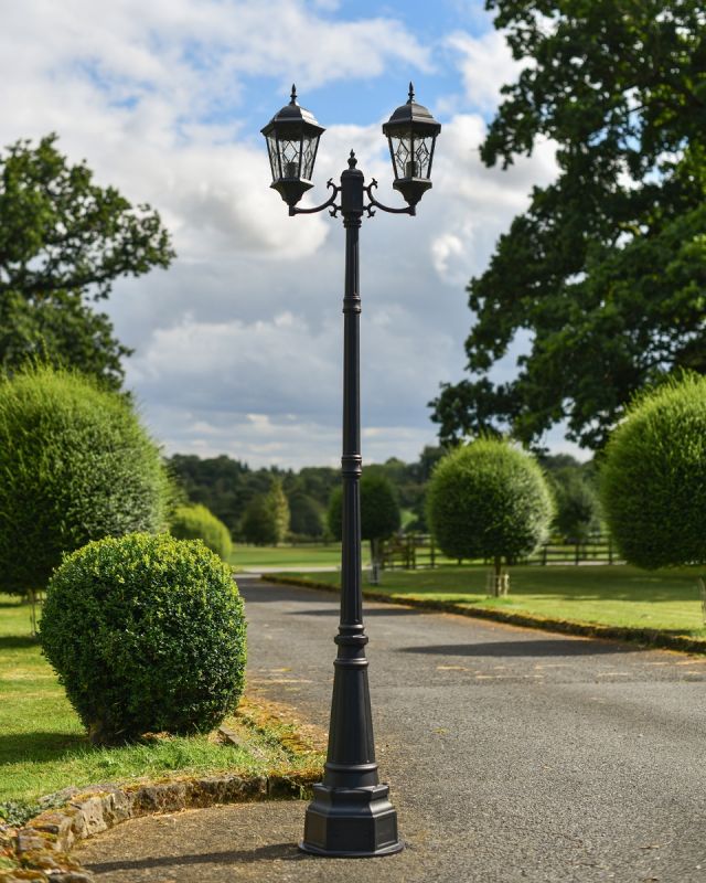 "Lord Dartmoor" Double-Headed Victorian Lamp Post | Black Country ...