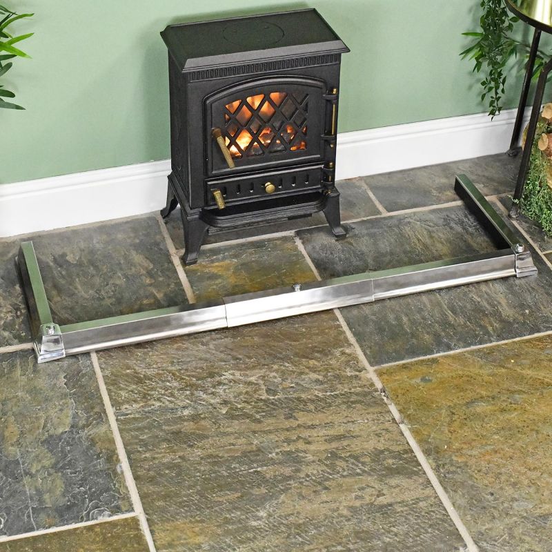 "Holkend House" Stainless Steel Custom Fire Fender Guard | Black ...