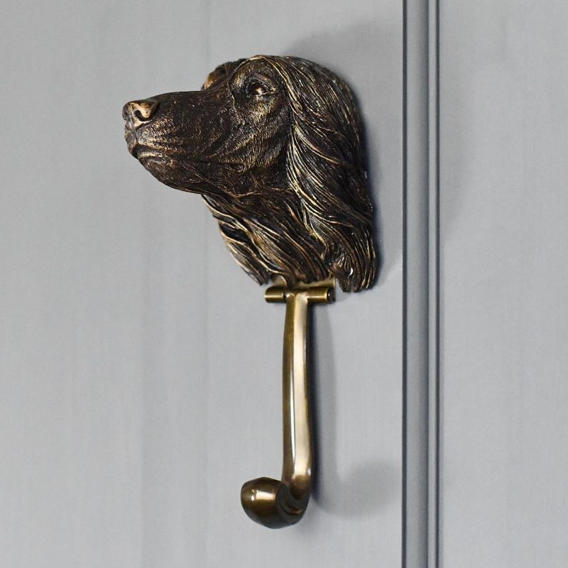 Old English Sheep Dog Door Knocker | Black Country Metalworks