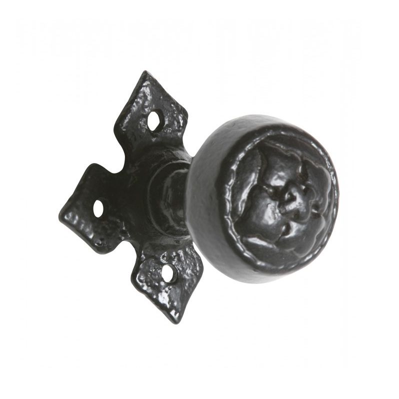 "Alwin" Medieval Style Rim Knobs | Black Country Metalworks
