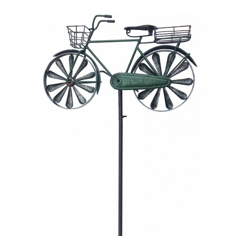 Bicycle Garden Wind Spinner | Black Country Metalworks