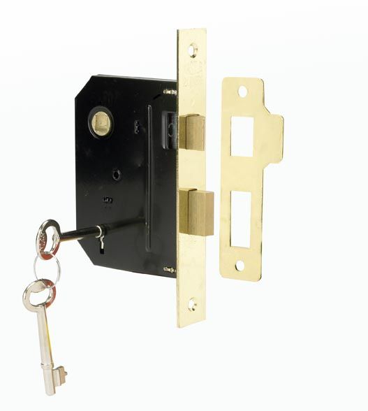 3 Lever Sash lock (2½") | Black Country Metalworks