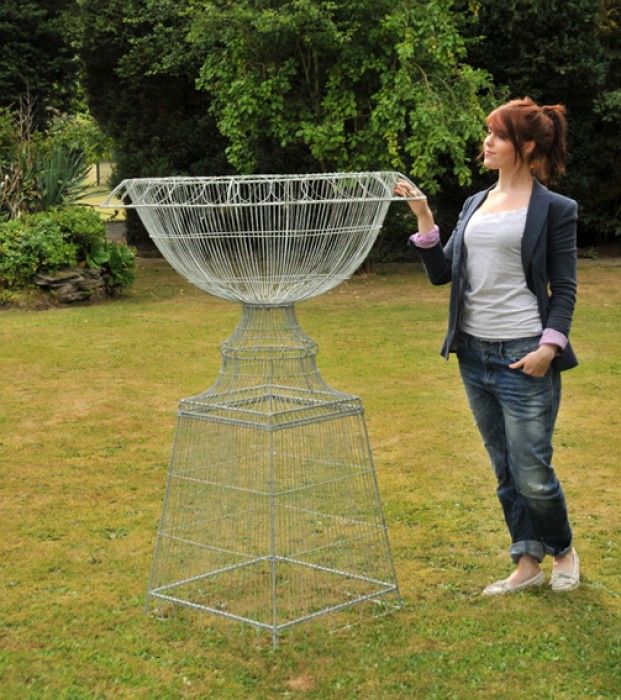 St Austell Wirework Planter | Black Country Metalworks