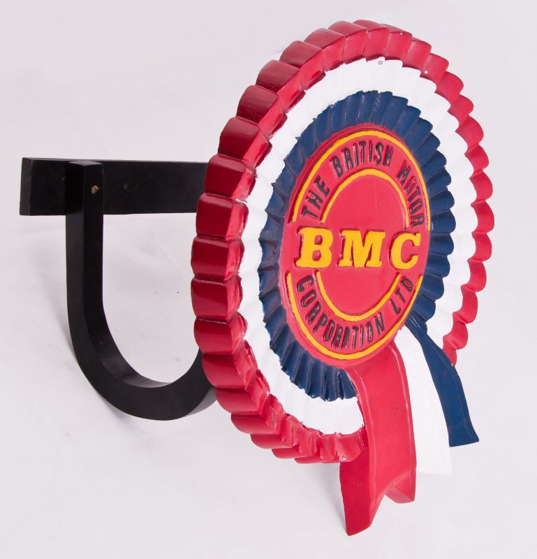 BMC rosette car hose holder | Black Country Metalworks