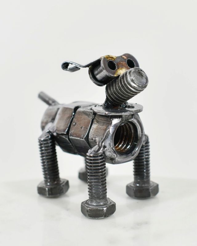 "Bolt" The Scrap Metal Dog | Black Country Metalworks