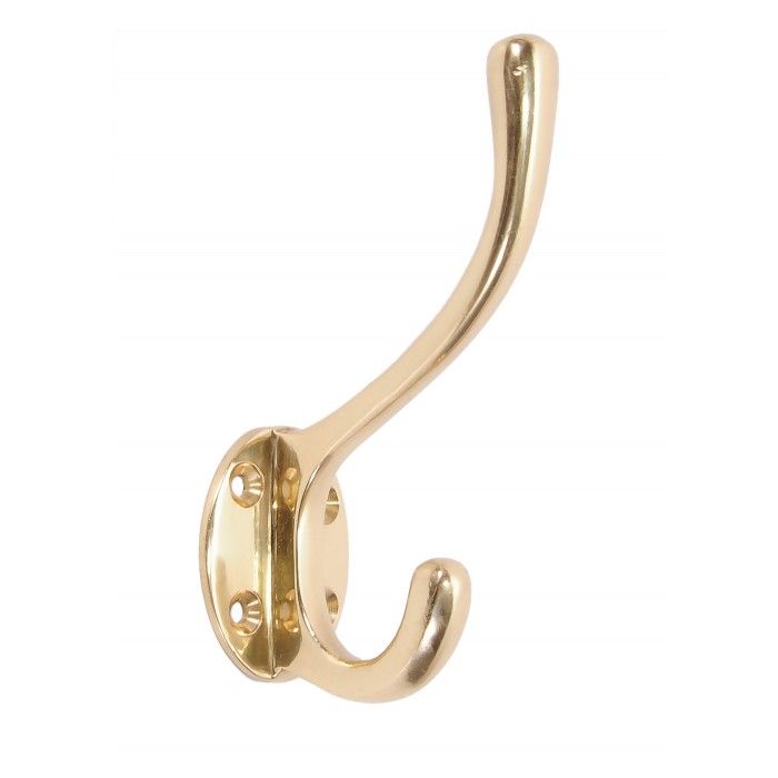 Brass Hat and Coat Hook | Black Country Metalworks