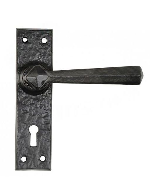 "English Oak" Lever Latch Set | Black Country Metalworks