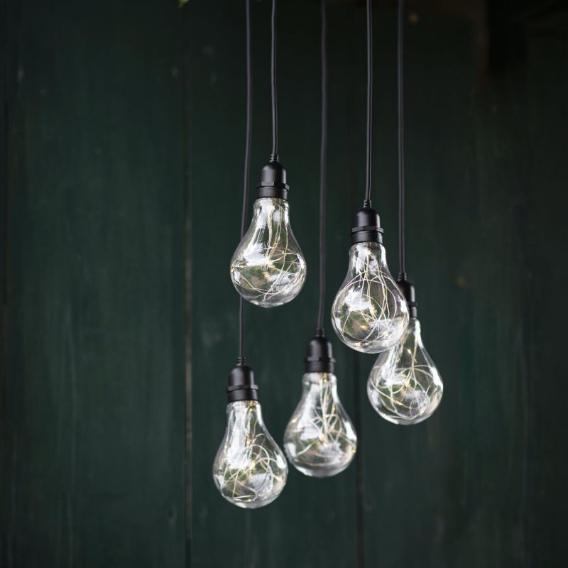 Cluster Bulb Lights | Black Country Metalworks