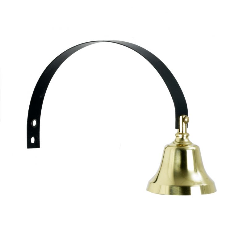 Bright chrome Butler door bell kit | Black Country Metalworks