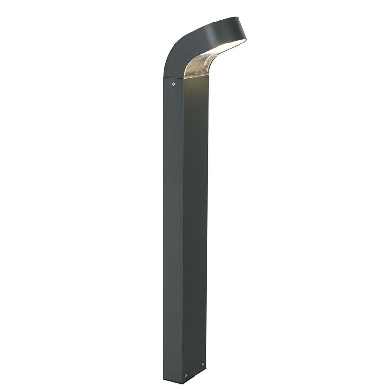 Die-Cast Aluminium "Grounded" Modern LED Bollard Light | Black Country Metalworks