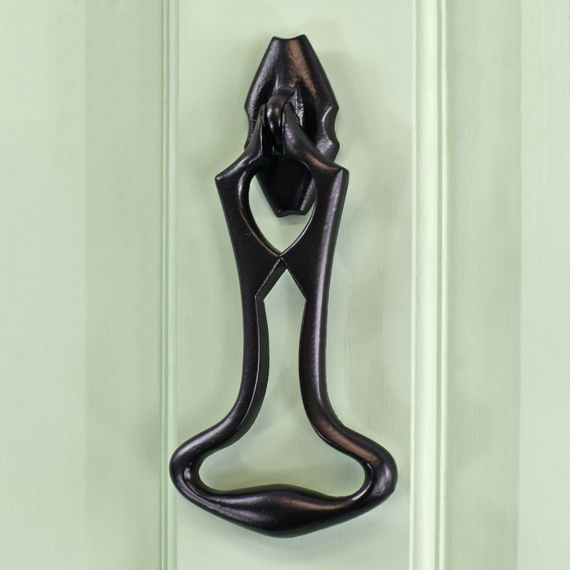 "Turnbrook Park" Antique Copper Door Knocker | Black Country Metalworks