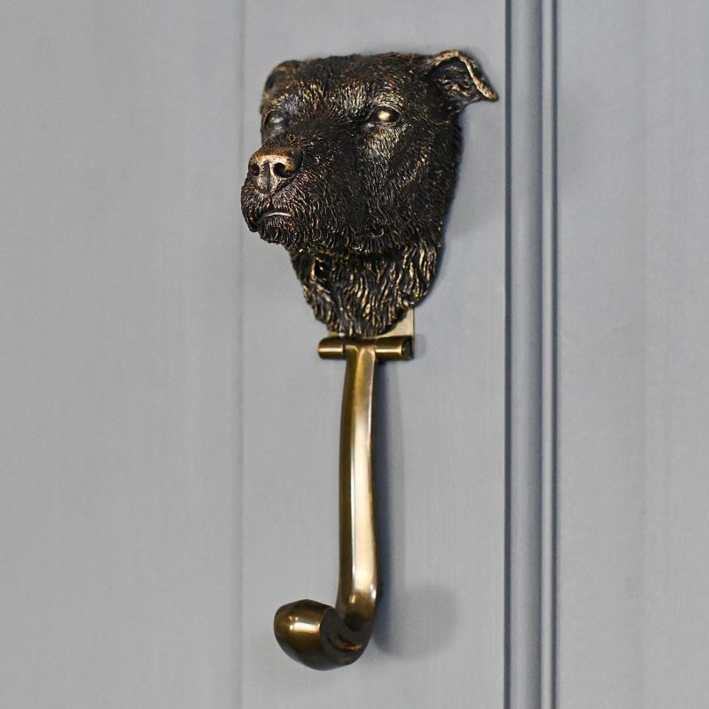 Door Knocker Lurcher | Black Country Metalworks