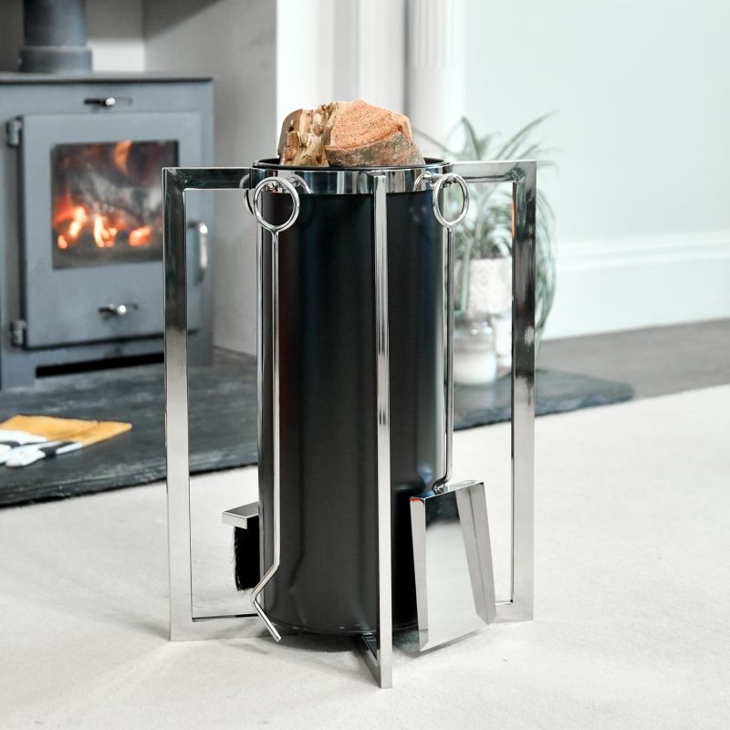 "The Grand Apollo" Companion Set and Coal Holder 56cm | Black Country ...