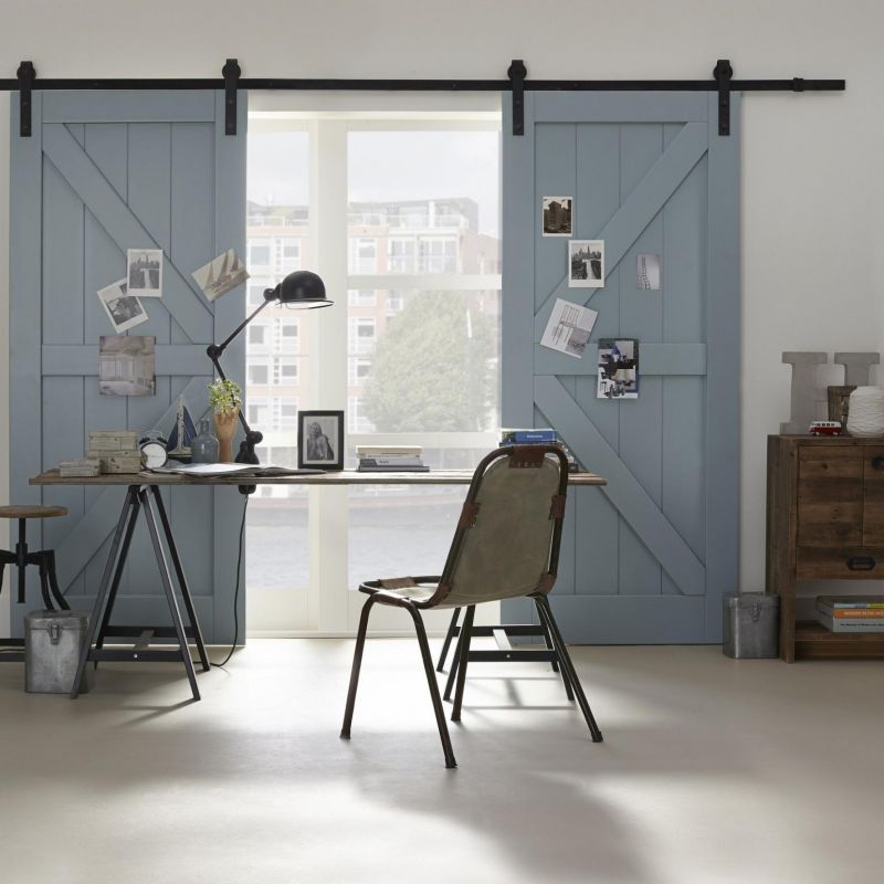 3M Track Sliding Door Hardware Kit | Black Country Metalworks