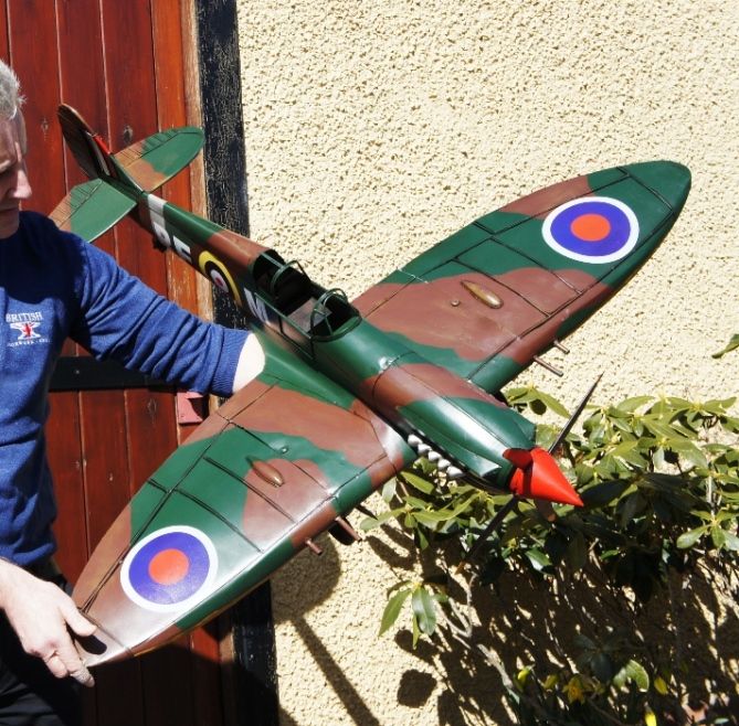 Replica Model RAF Supermarine Spitfire | Black Country Metalworks