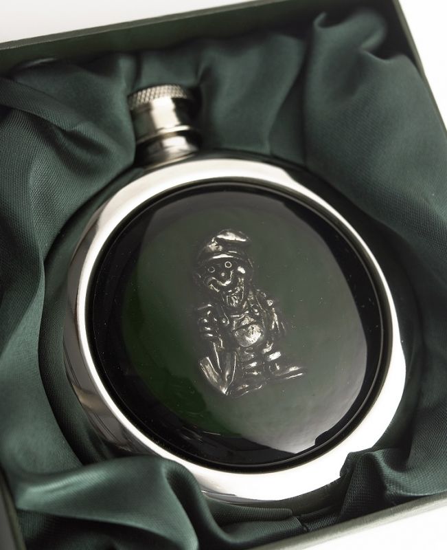 Gnome Whiskey Flask | Black Country Metalworks