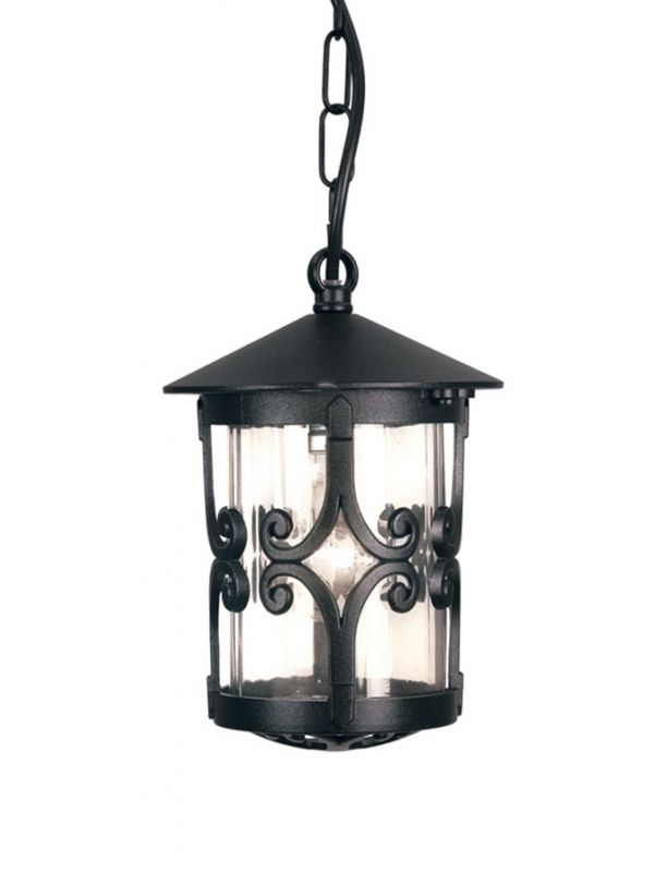 "Ebberon" Gothic Porch Hanging Light | Black Country Metalworks