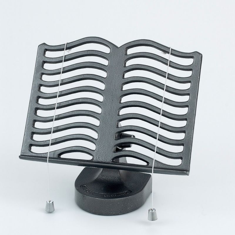 Cast Iron Cook Book Stand - Graphite | Black Country Metalworks