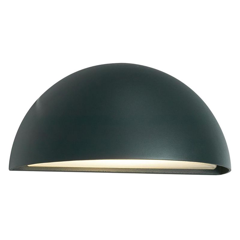 Half Crescent "Holdall" Outdoor Wall Light - 31cm | Black Country ...