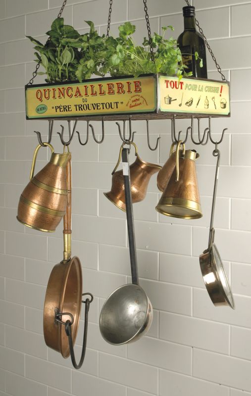 Aga Inspired Stainless Steel Pot Rack | Black Country Metalworks