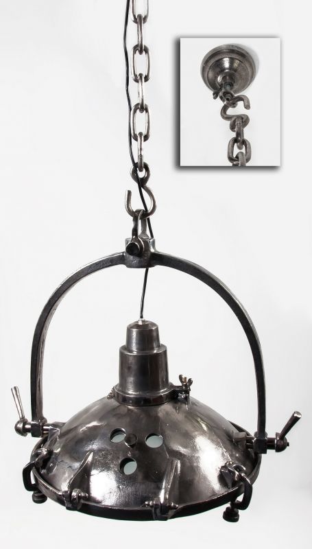 "Kiftsgrove" Industrial Style Hanging Light | Black Country Metalworks
