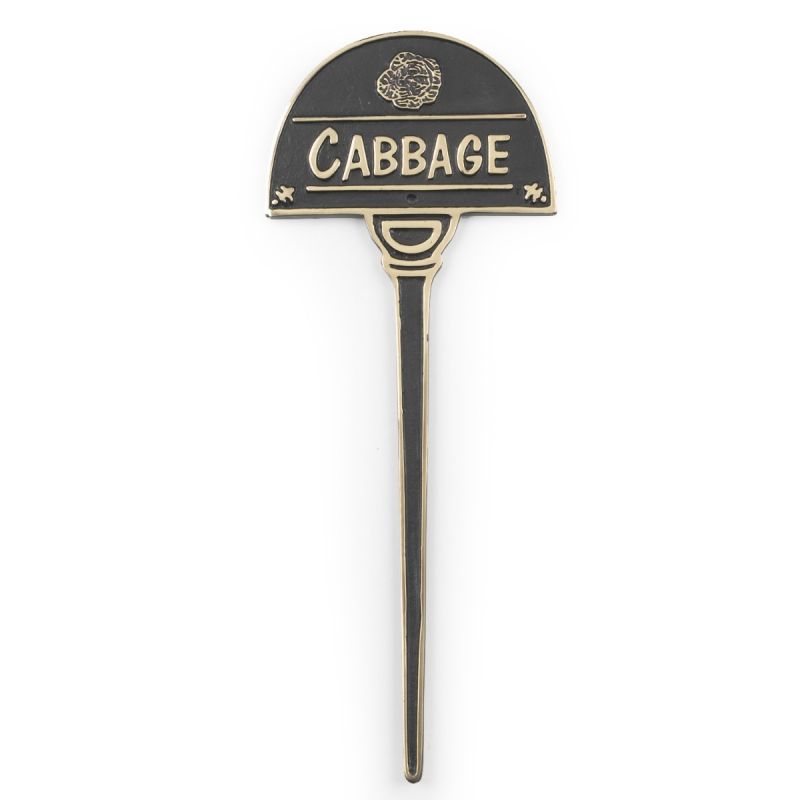 VEGETABLE SIGNS - CABBAGE | Black Country Metalworks