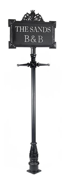 Lamp Post Hanging Sign Kit | Black Country Metalworks