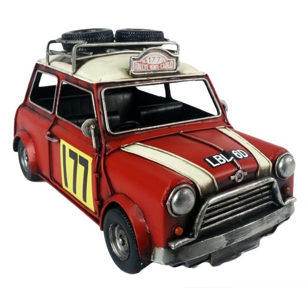 "Monte Carlo" Mini Cooper Racing Car Model (Large) | Black Country ...
