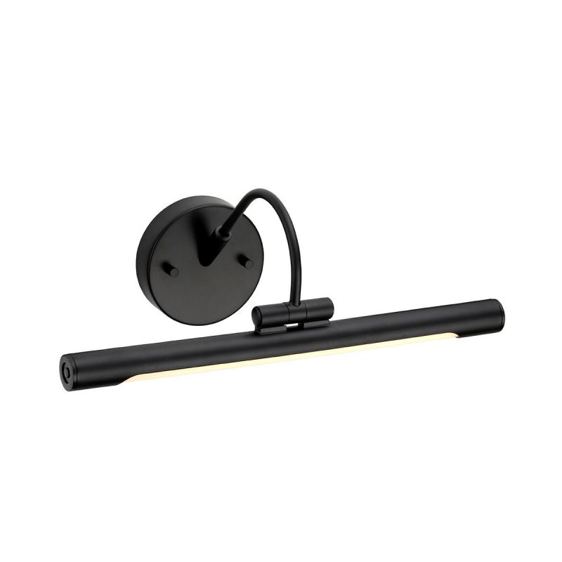 Small Black 'Noir' LED Picture Light | Black Country Metalworks