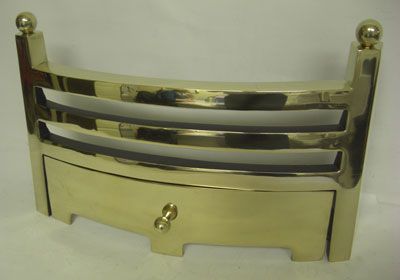 Windsor Brass Fire Front | Black Country Metalworks