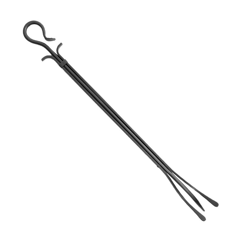 Long Iron Fireside Tongs | Black Country Metalworks