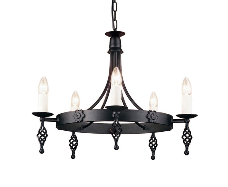 "Beckacre" Medieval Blacksmith Style Hanging Light | Black Country ...