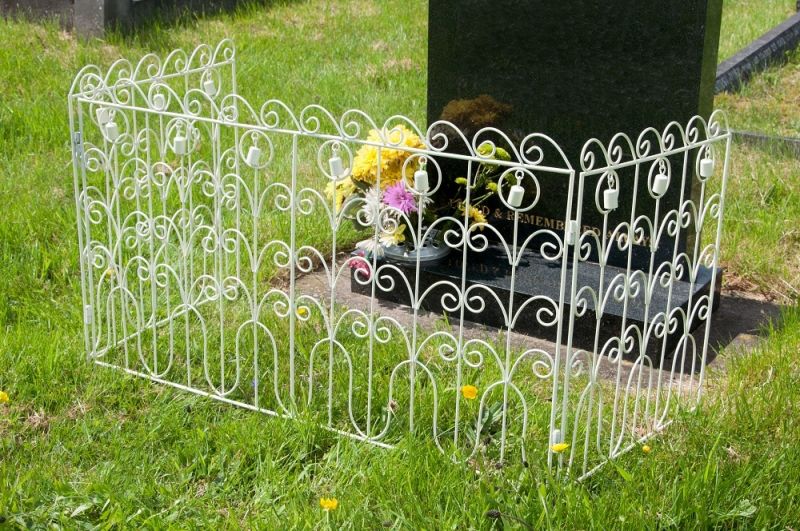 “St Seraphina” Grave Surround | Black Country Metalworks