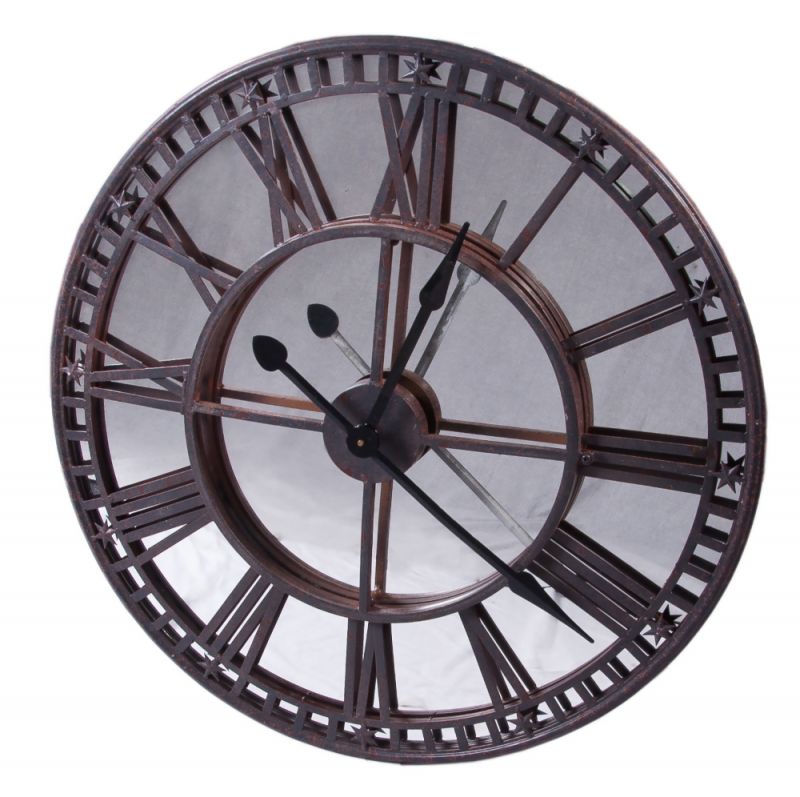 Daniel & Ashley wall clock | Black Country Metalworks