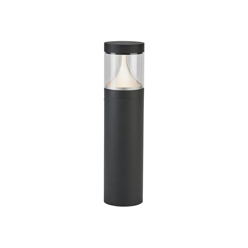 Modern "Brownhill" LED Pillar Light - Short | Black Country Metalworks