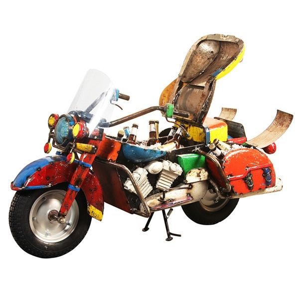 Motorcycle Drink Cooler | Black Country Metalworks