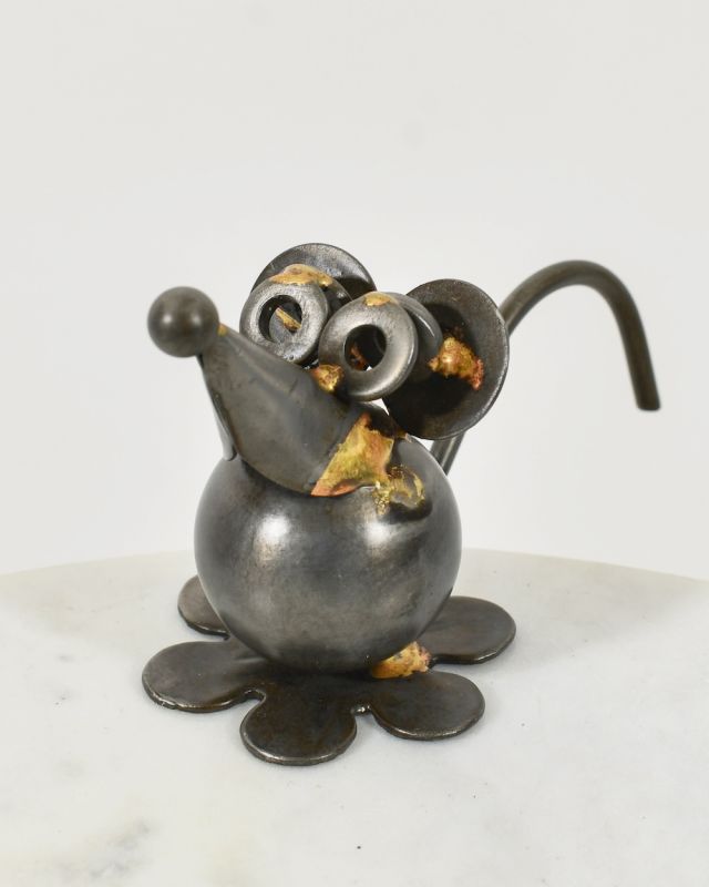 Recycled Metal Mouse Sculpture | Black Country Metalworks