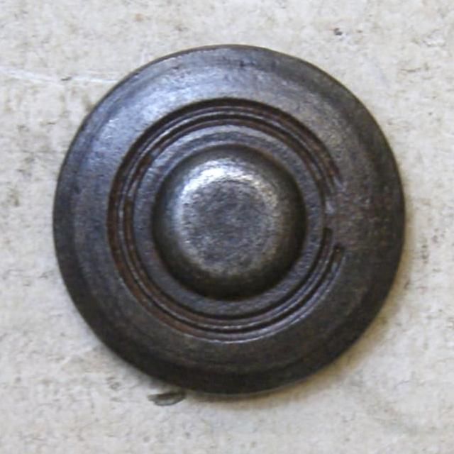 Natural Antique Iron Door Knocker Striker Plate | Black Country Metalworks