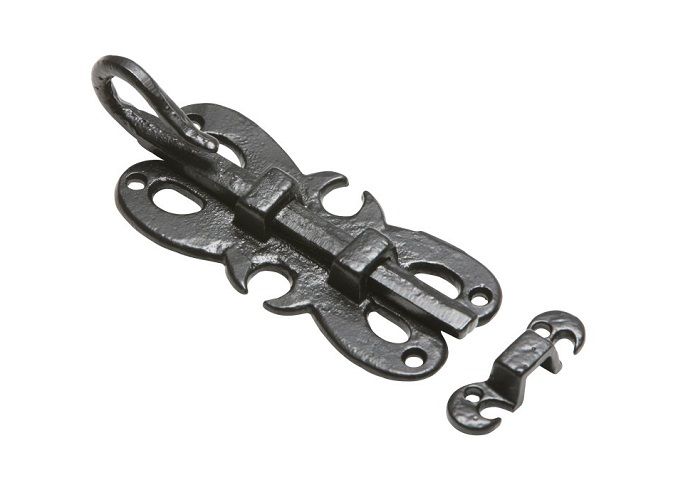 "Marwick" Cast Iron Door Bolt | Black Country Metalworks