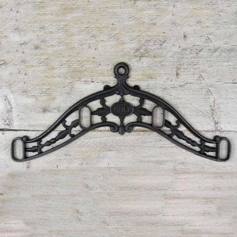 Ornate Iron Hanging Airer Bracket | Black Country Metalworks