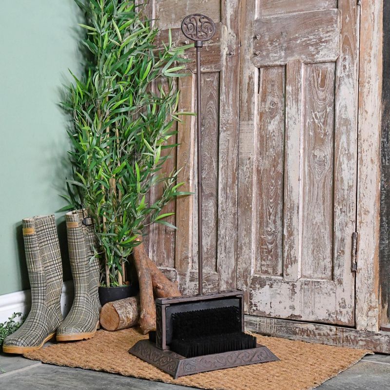 Rustic Snail Boot Brush and Boot Jack | Black Country Metalworks